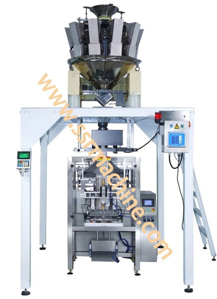 Free fall type funnel Metal detector Pass through vertical packaging ...